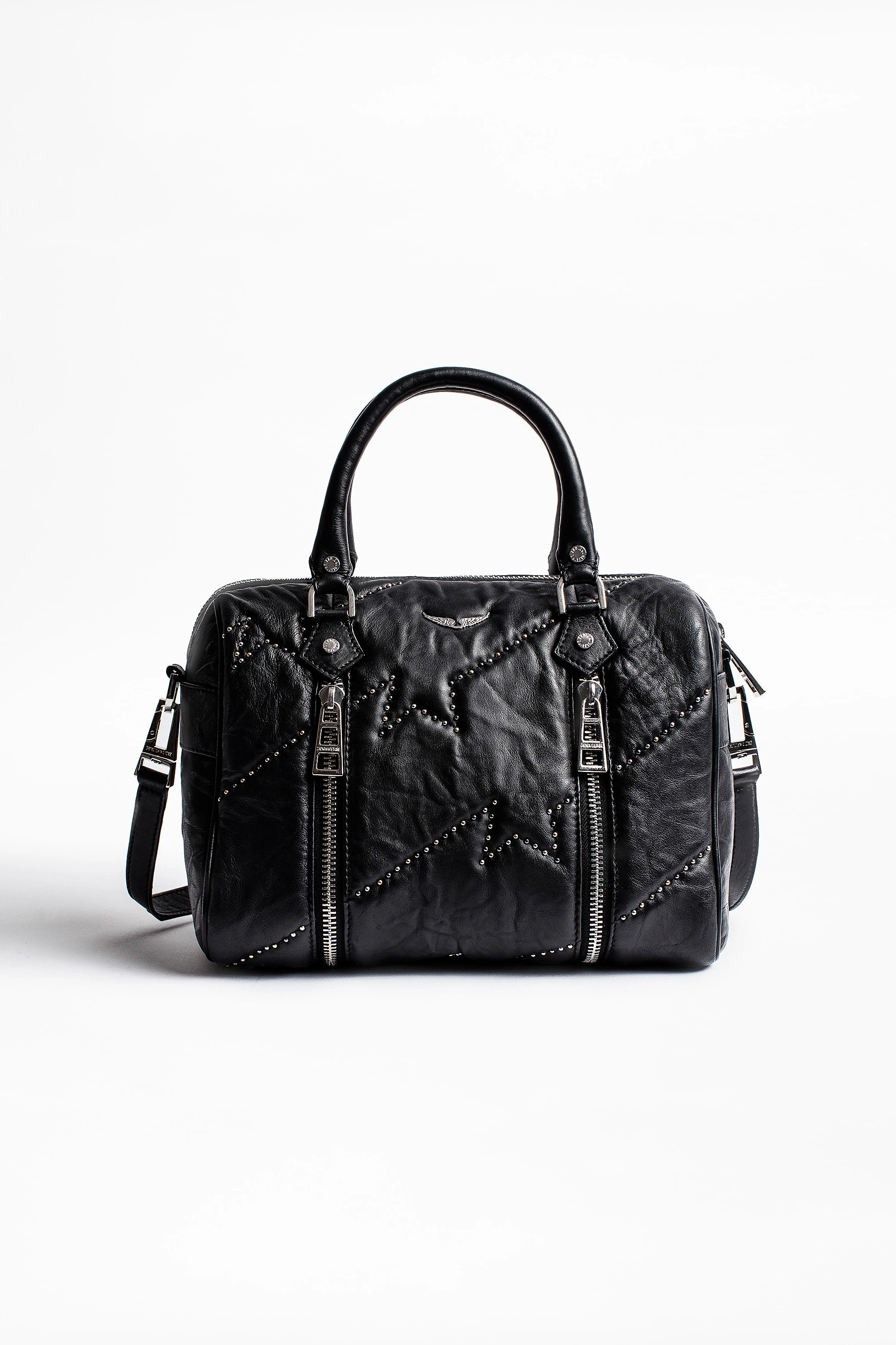 Sunny Small ZV Clous bag bag black women | Zadig&Voltaire