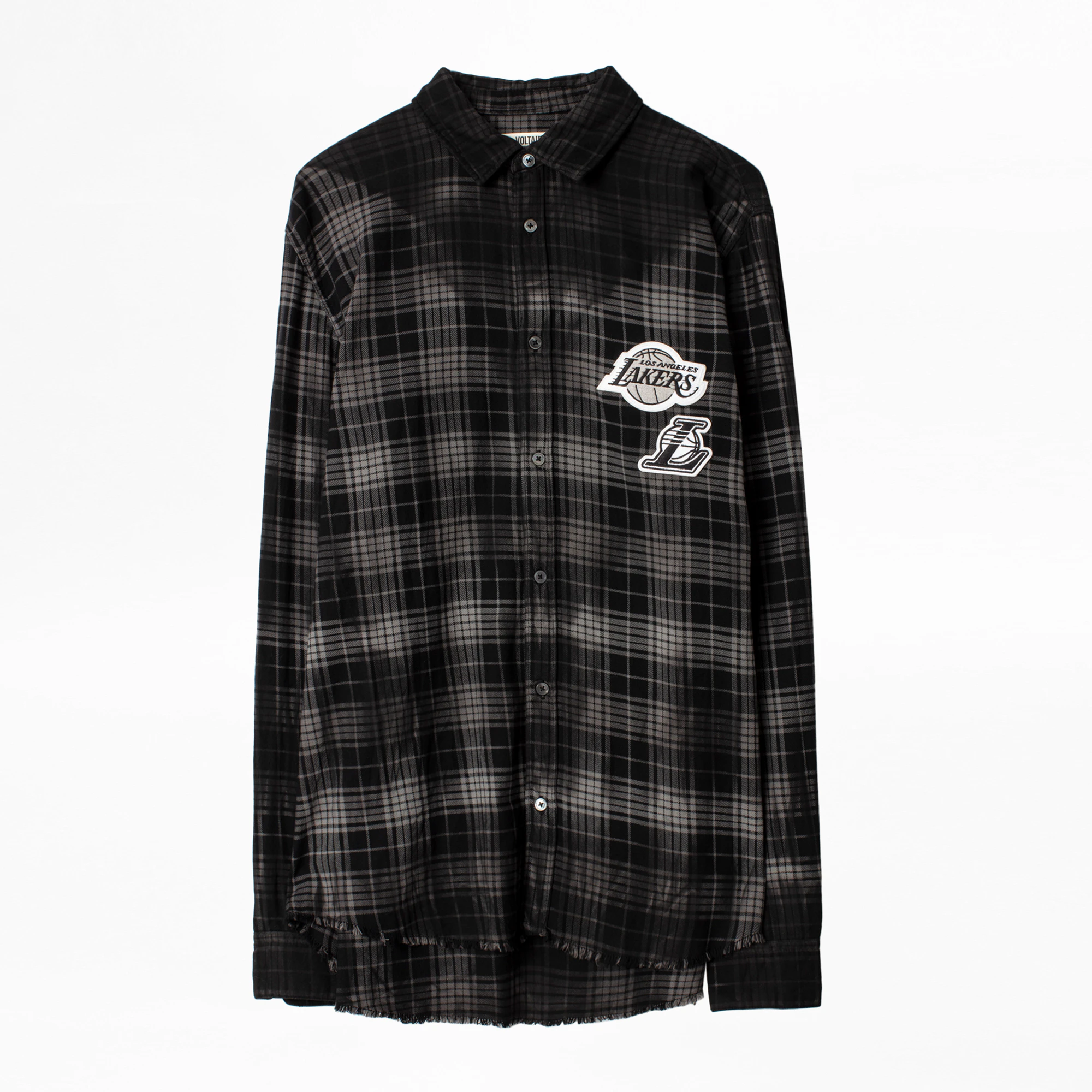 Stanael Lakers NBA Check Shirt | Zadig&Voltaire