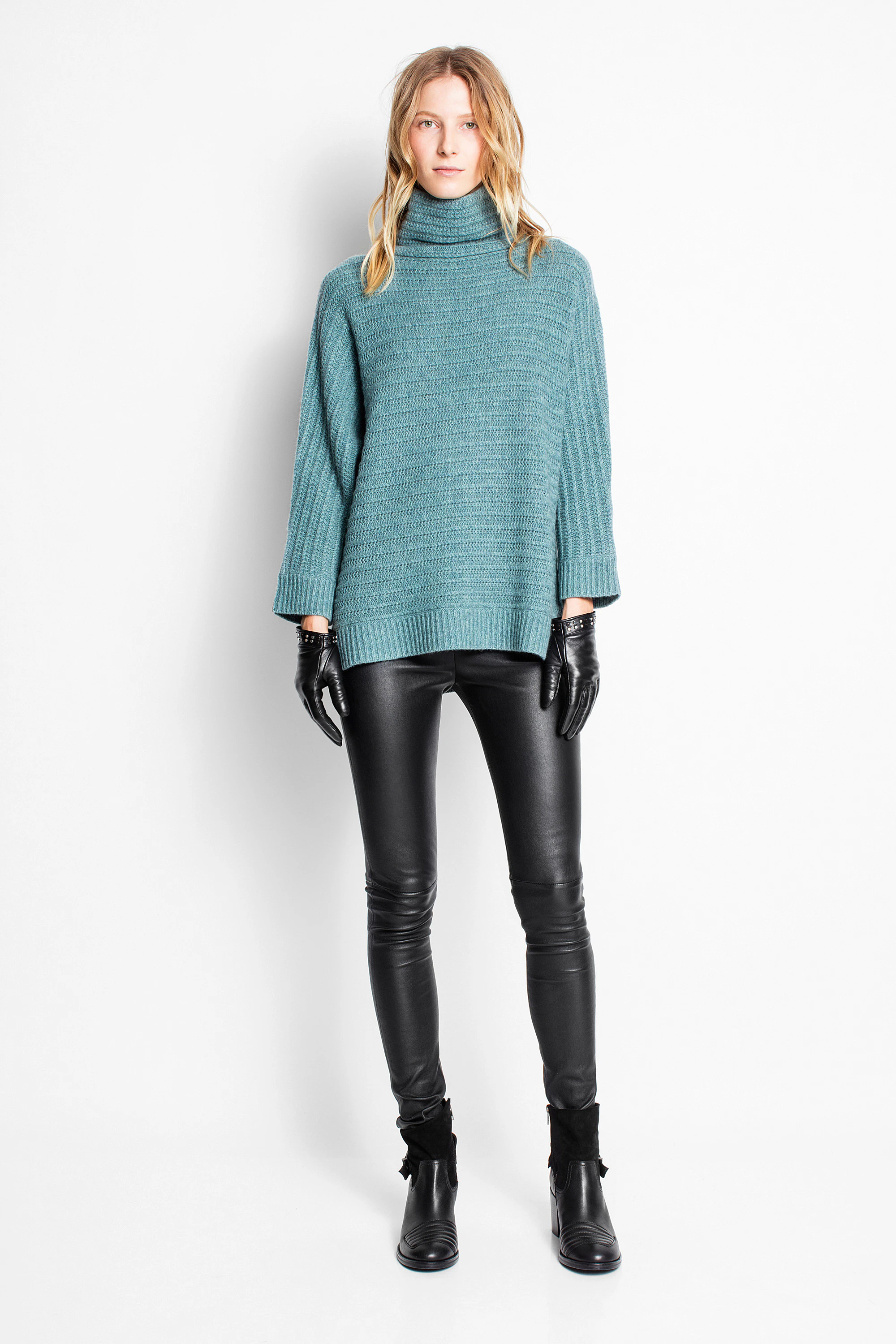Athino Deluxe Cashmere Sweater sweater blue women | Zadig&Voltaire