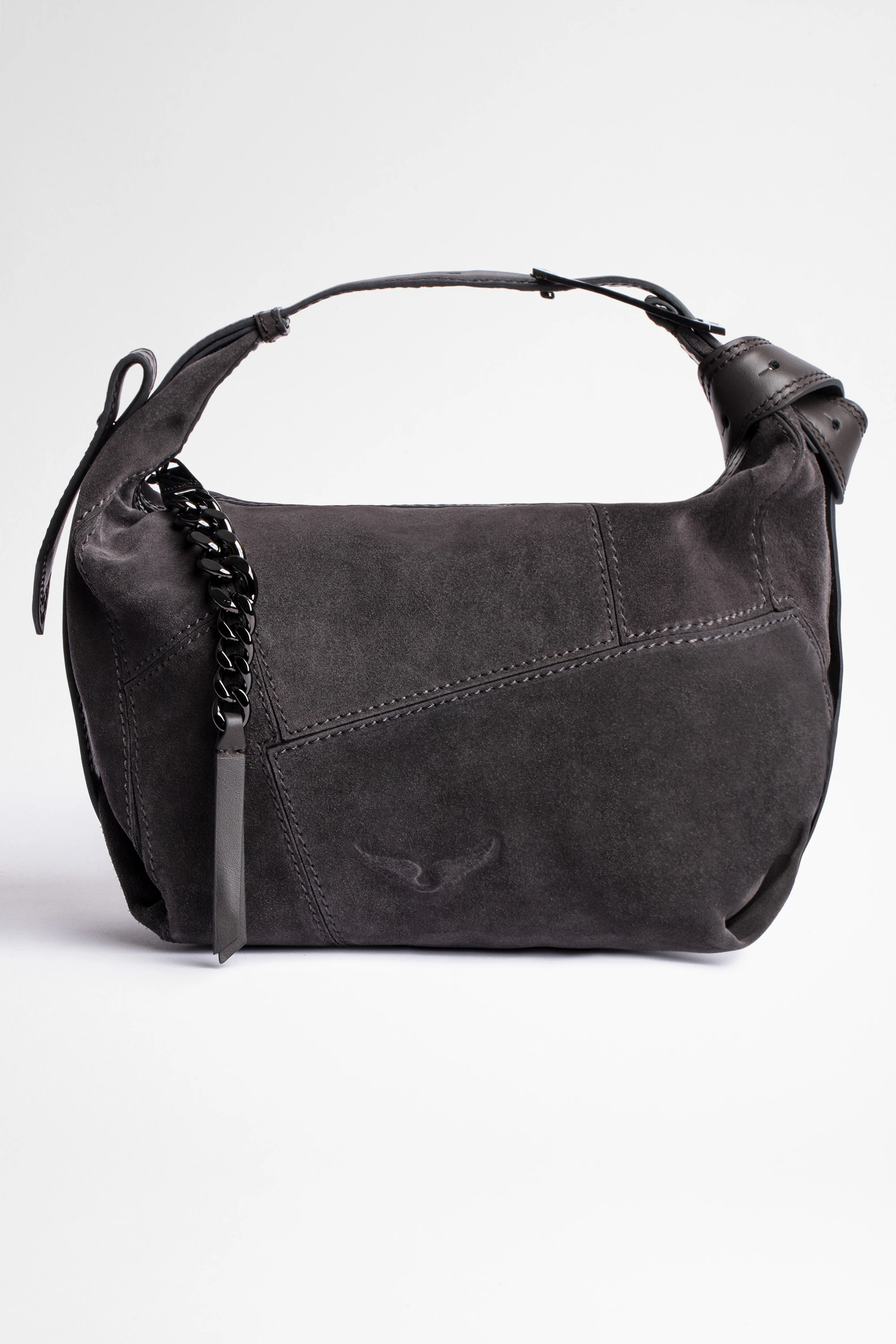 Le Cecilia Suede Patchwork Bag bag grey women | Zadig&Voltaire